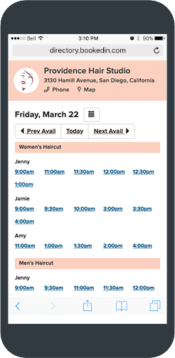 Salon Appointment Scheduling & Booking Software - FREE Trial! Salon Appointment Scheduling & Booking Software - FREE Trial!