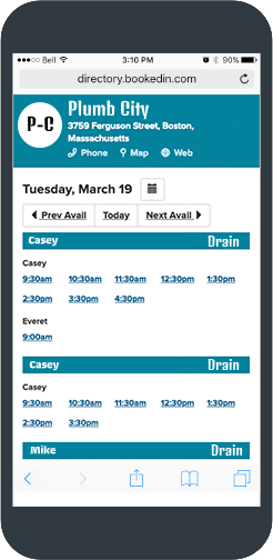 Plumber Business Software: Appointment Scheduling & Payments