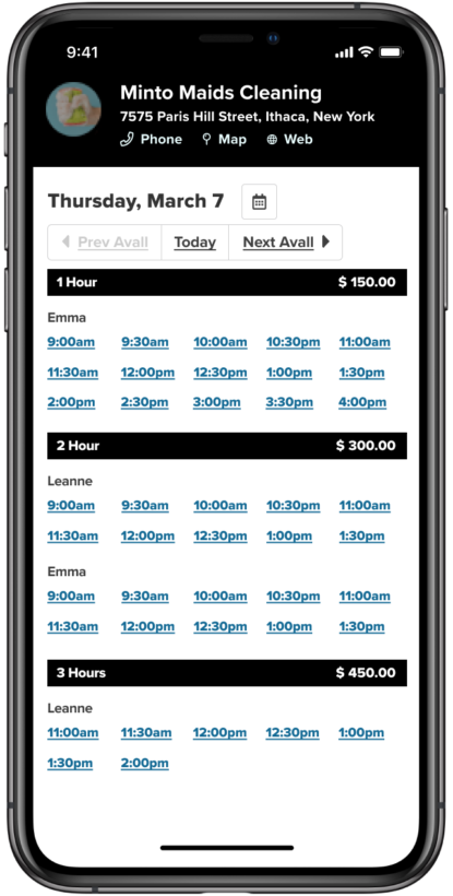 Cleaning Services Booking Software: Appointment Scheduling & Payments ...