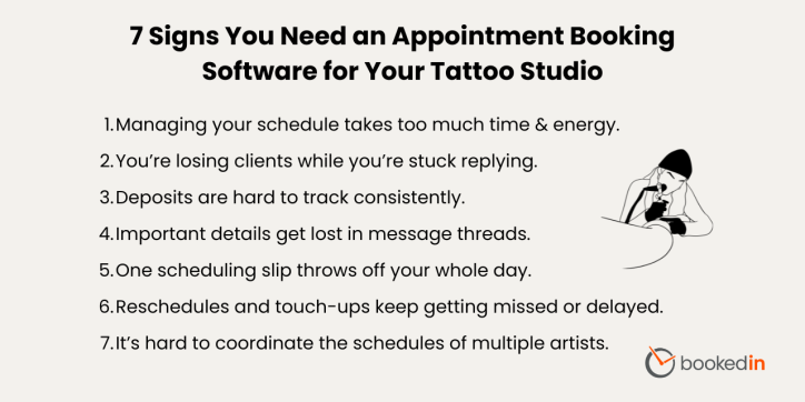 Manual Scheduling vs. Tattoo Booking Software: Which Is Better?