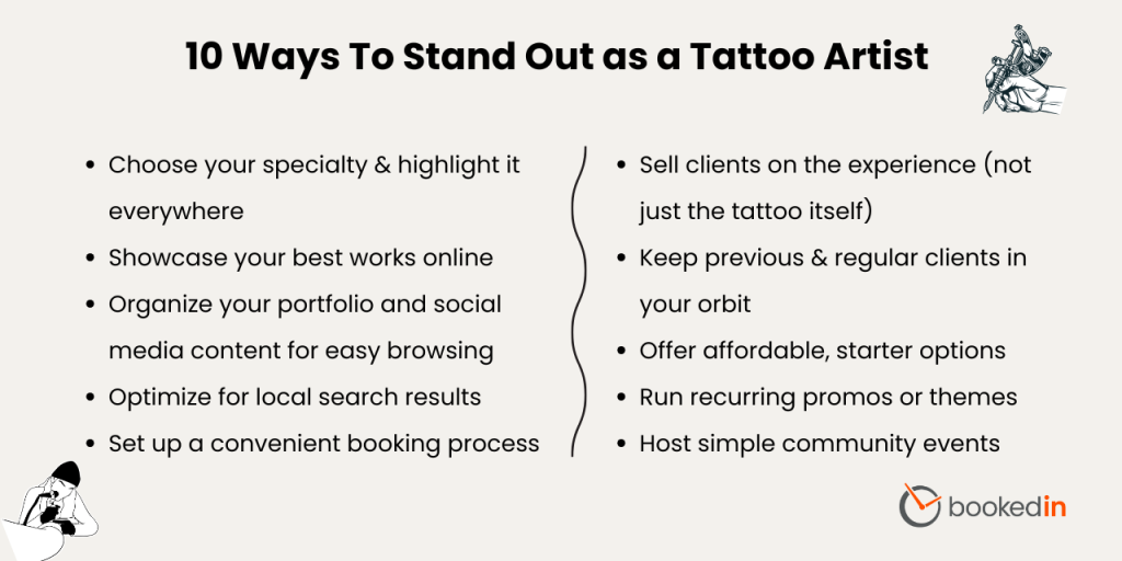 How To Stand Out as a Tattoo Artist or Studio in 2026